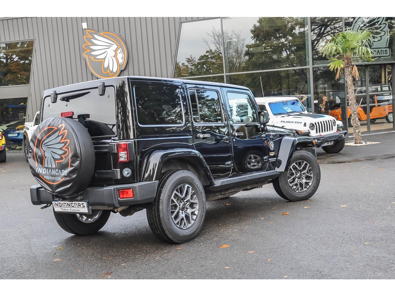 INDIANCARS - JEEP-WRANGLER-Wrangler 3.6i - BVA 2015 Unlimited Sahara PHASE 2